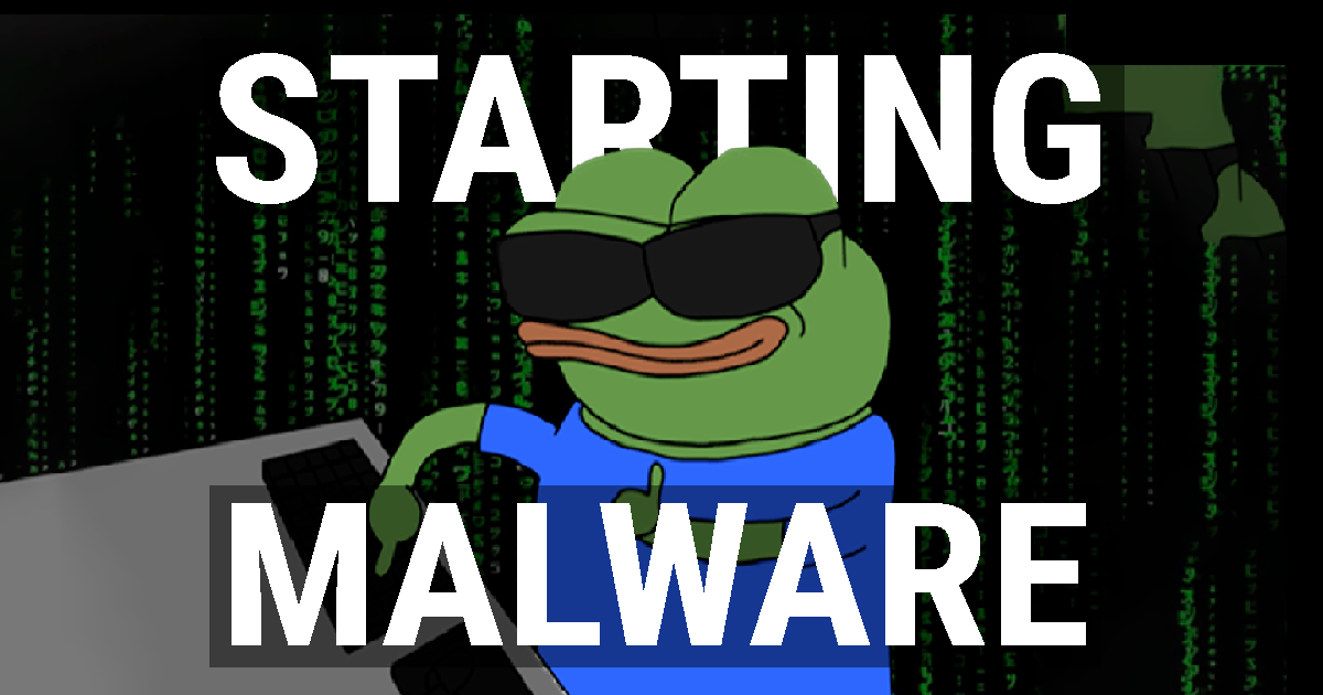 Starting Malware Development • DeGatchi